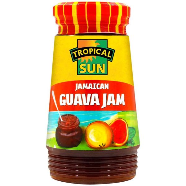 Tropical Sun Guava Jam 340g – Sweet Caribbean Spread – The Caribbean Basket