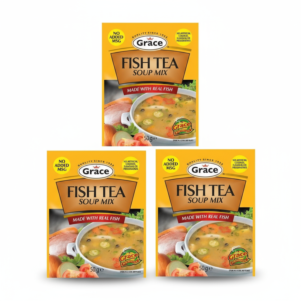 Grace Fish Tea Soup Mix 50g - Authentic Caribbean Fish Soup Base | The ...